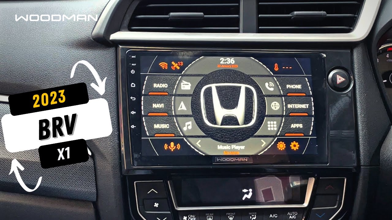 Woodman car stereo | Honda BRV Android Music System | Honda BRV Android ...
