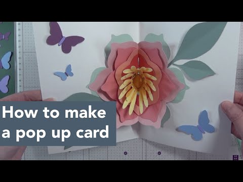 How to make a pop up card - YouTube