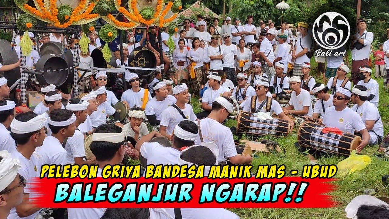 Baleganjur Ngarap!! Pelebon Griya Bandesa Manik Mas - Ubud - YouTube