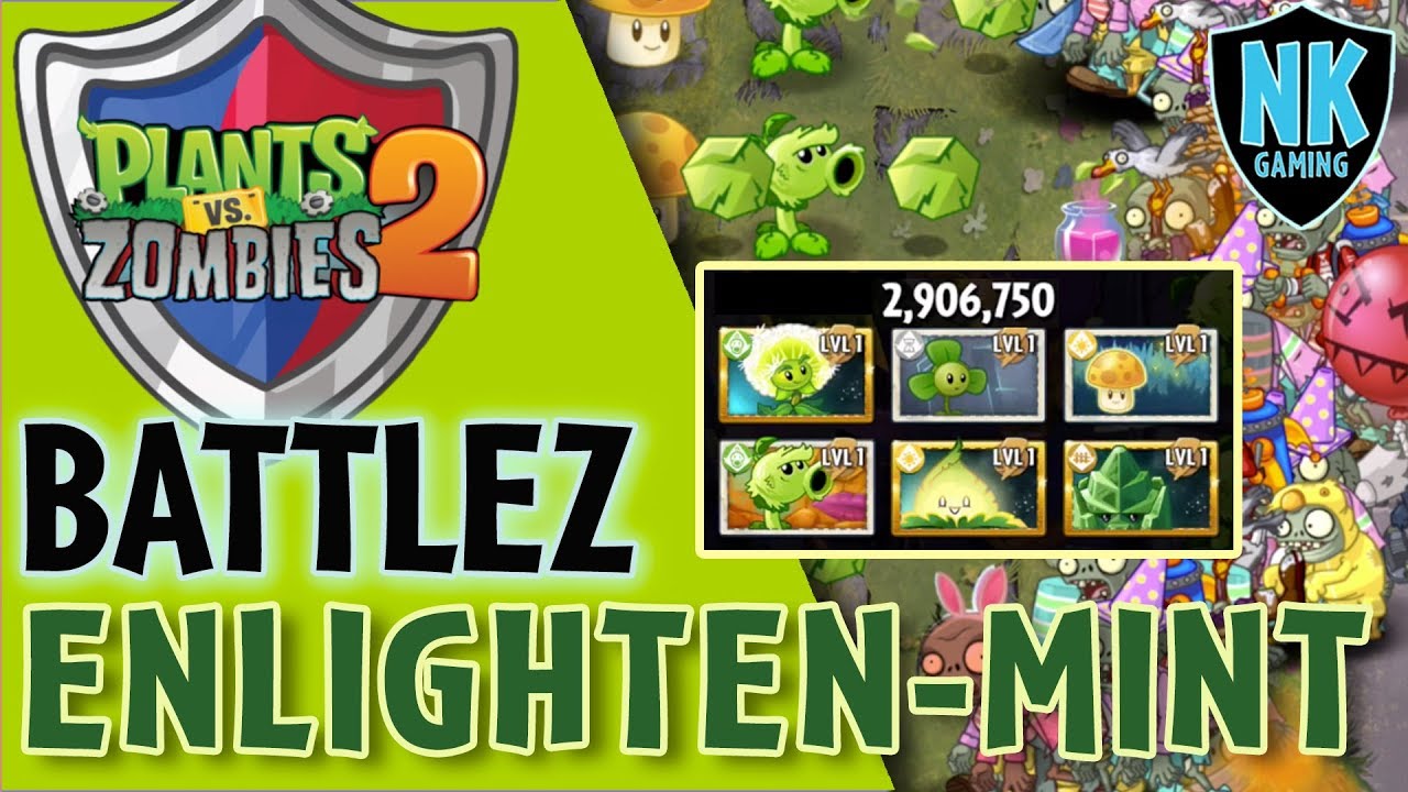 PvZ 2 - Battlez - Week 58 - Preview - Level 1 Plants - Featuring ...