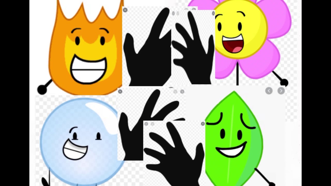 Leafy firey bubble and flower Are doing the hi five - YouTube