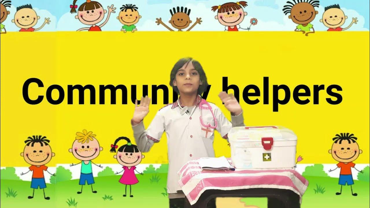 Role play! Our community helpers for kids - teachers, doctors ...