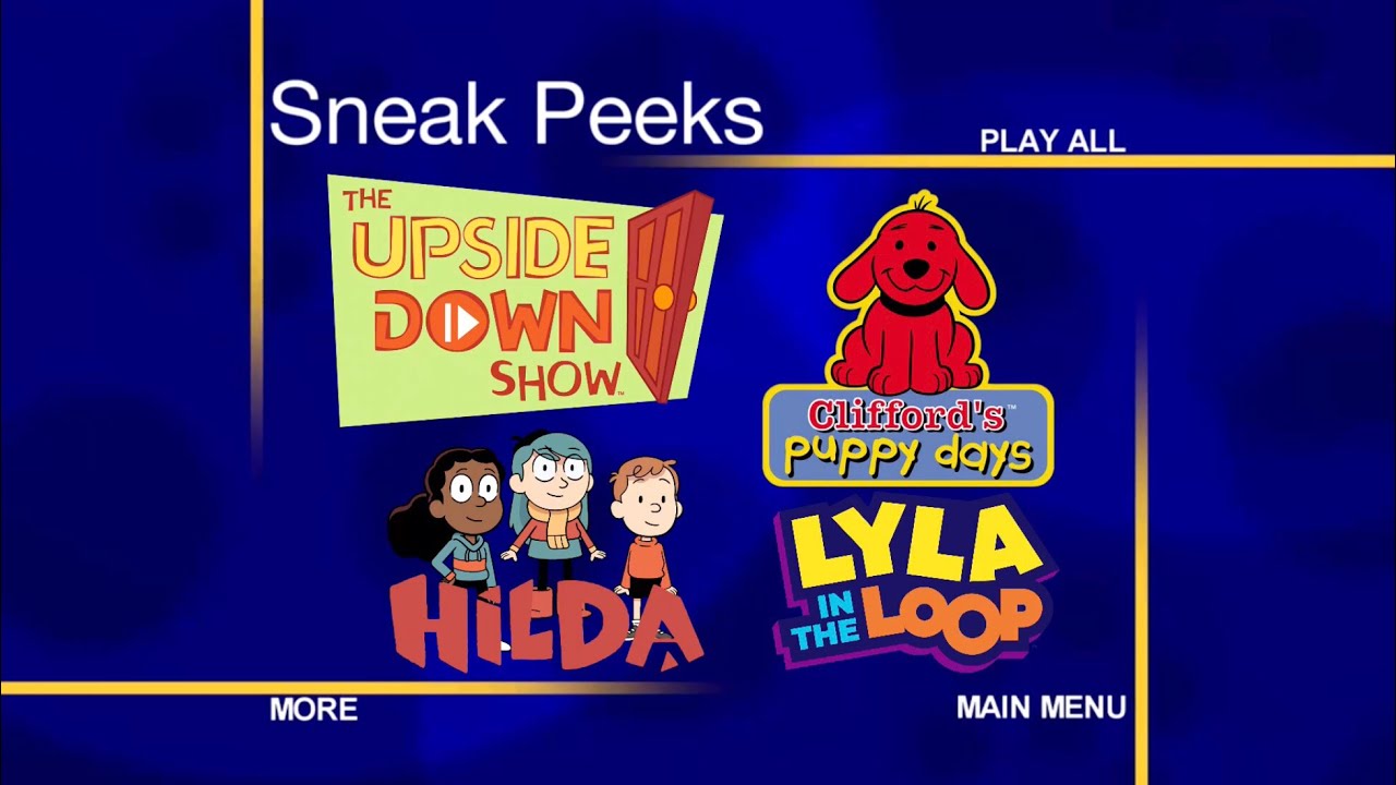 My Fanmade Sneak Peeks Menu (2004 Style) - YouTube