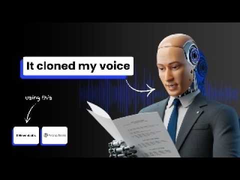 How to Make AI Read Your Blog Post With Your Own Voice - YouTube