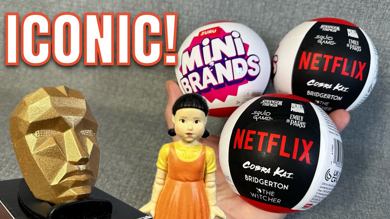 ZURU MINI BRANDS NETFLIX MYSTERY BALL OPENING AND REVIEW! - YouTube