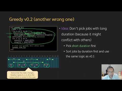 Algorithm Design G-4: Activity Selection Problem - YouTube