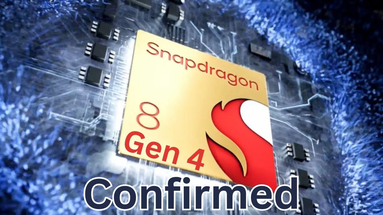 Snapdragon 8 Gen 4 - Official Launch Confirmed - YouTube