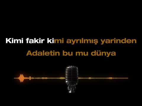 Koray Avcı   Adaletin Bu Mu Dünya Karaoke Video