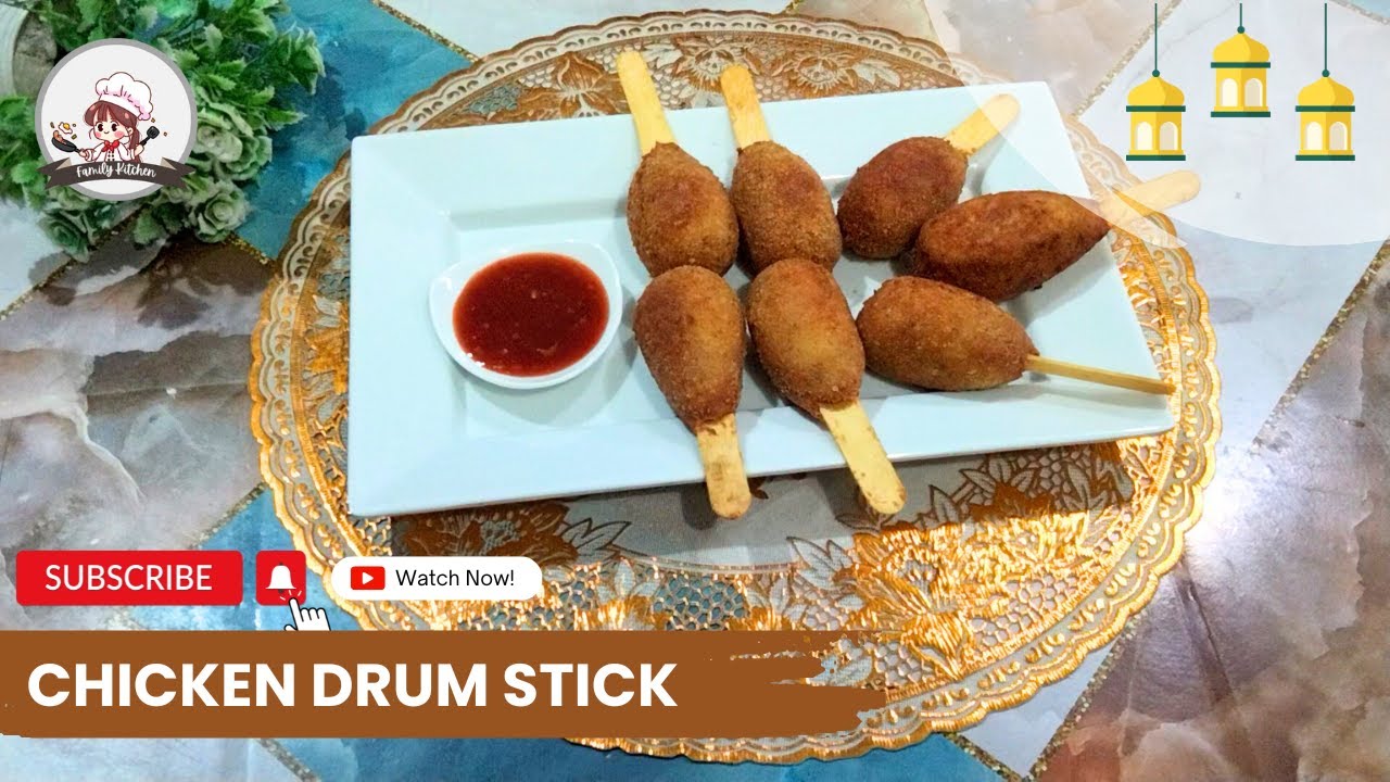 Chicken Drum Stick Recipe | Easy Snacks - Family Kitchen - YouTube