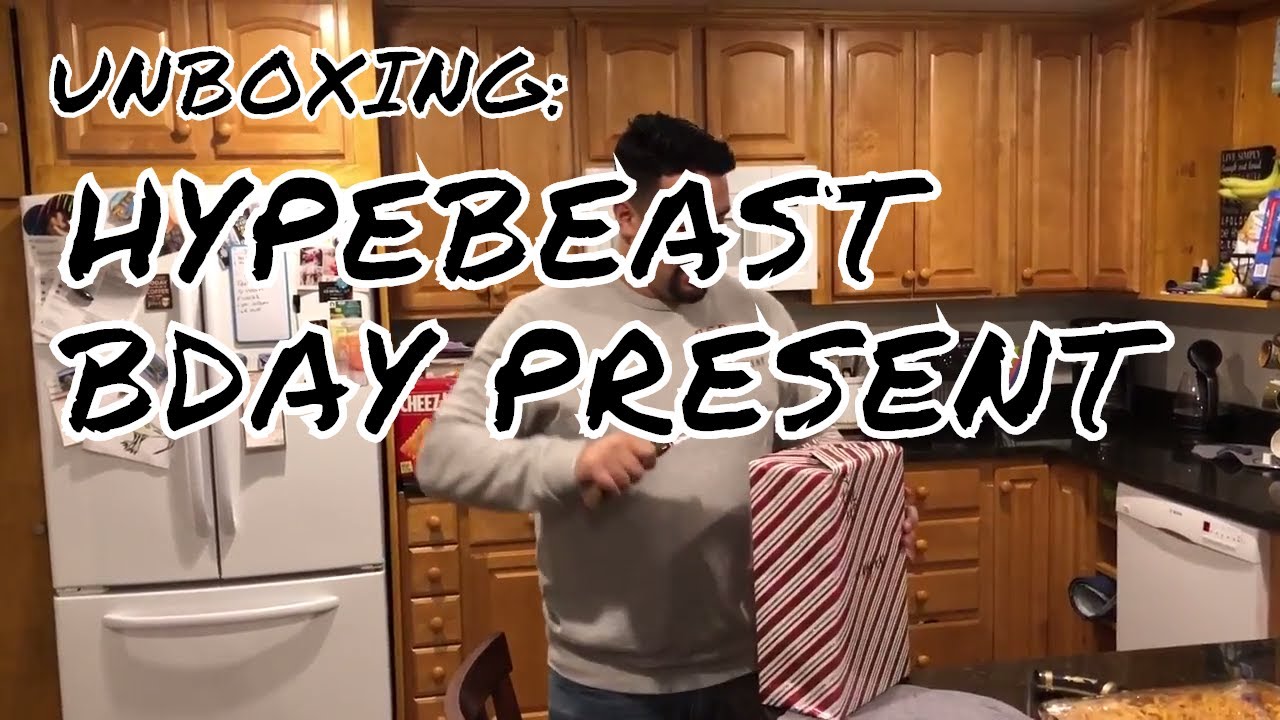 SNEAKER UNBOXING: HYPEBEAST BIRTHDAY PRESENT (WARNING CLICK BAIT ...