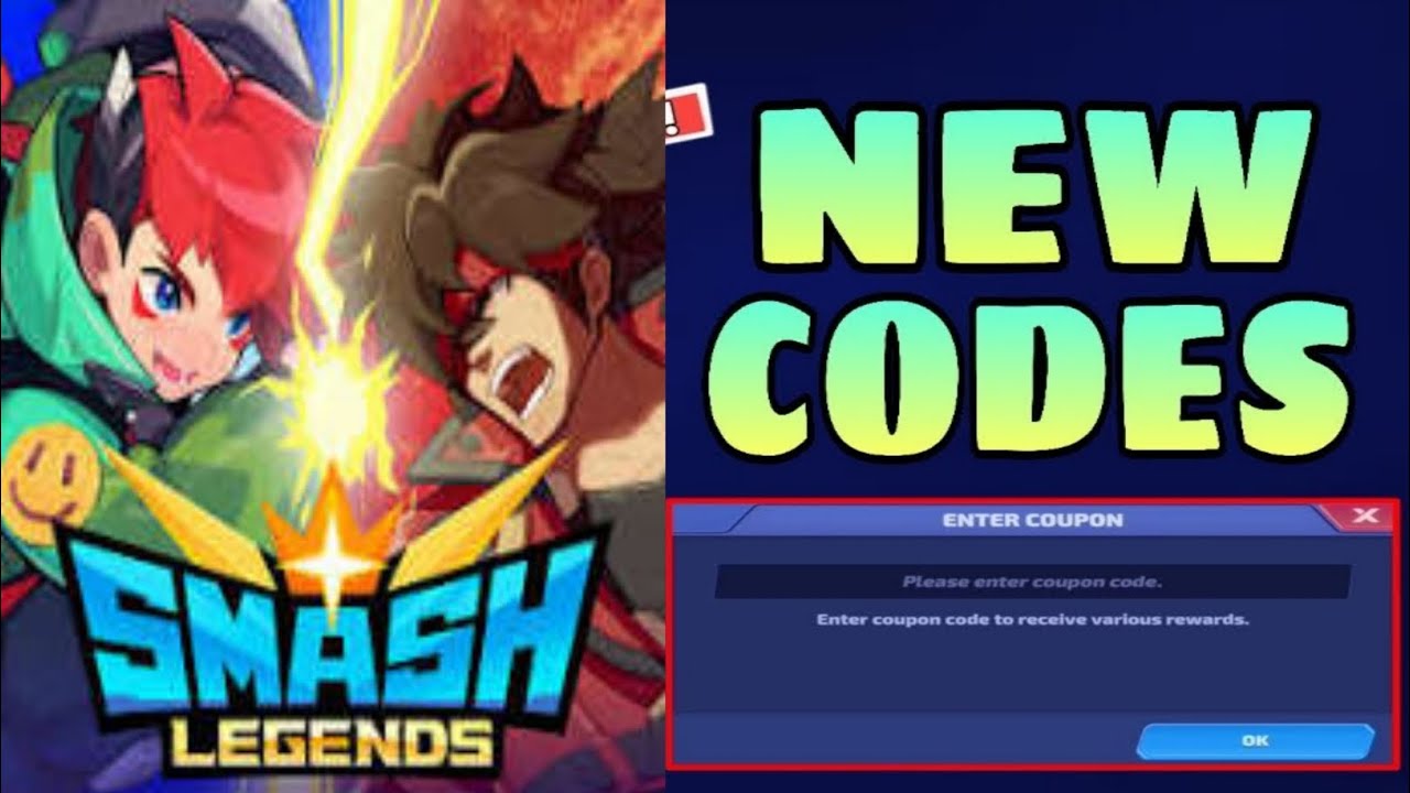 NEW SMASH LEGENDS CODES JUNE 2025! 🎁 All Working Coupon Codes for Free ...