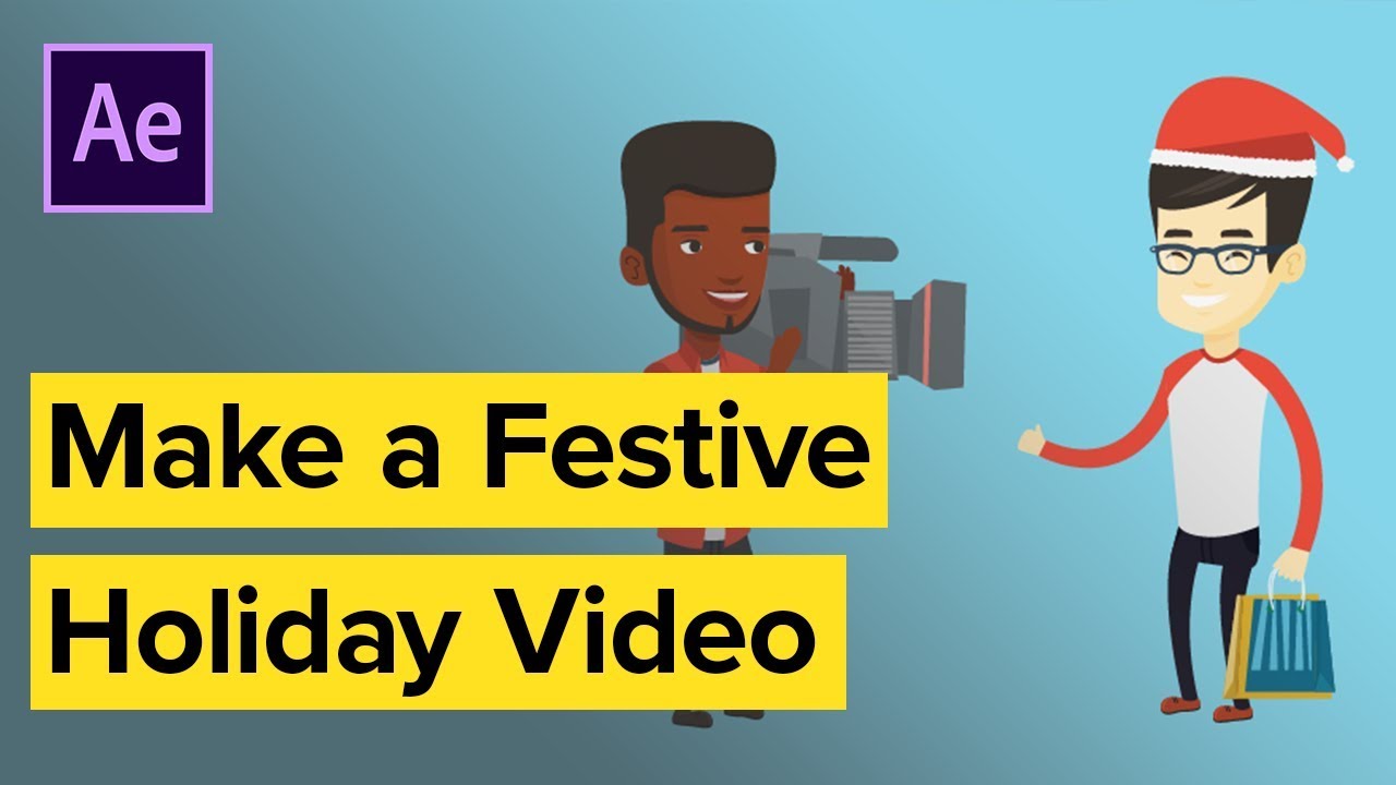 Create a Promo Video for the Holidays with AE Templates - YouTube
