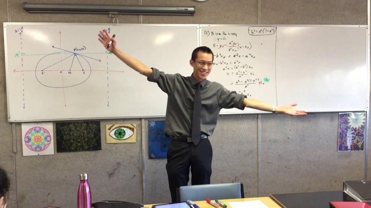 HSC Conics Geometry Question (3 of 4: Using the Focus-Directrix ...