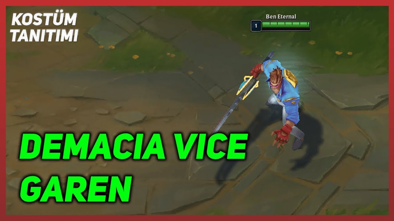 Demacia Vice Garen - Kostüm Tanıtımı - League of Legends - YouTube