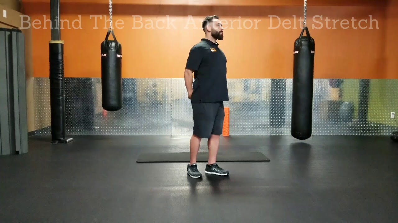 Anterior Deltoid Stretch - YouTube