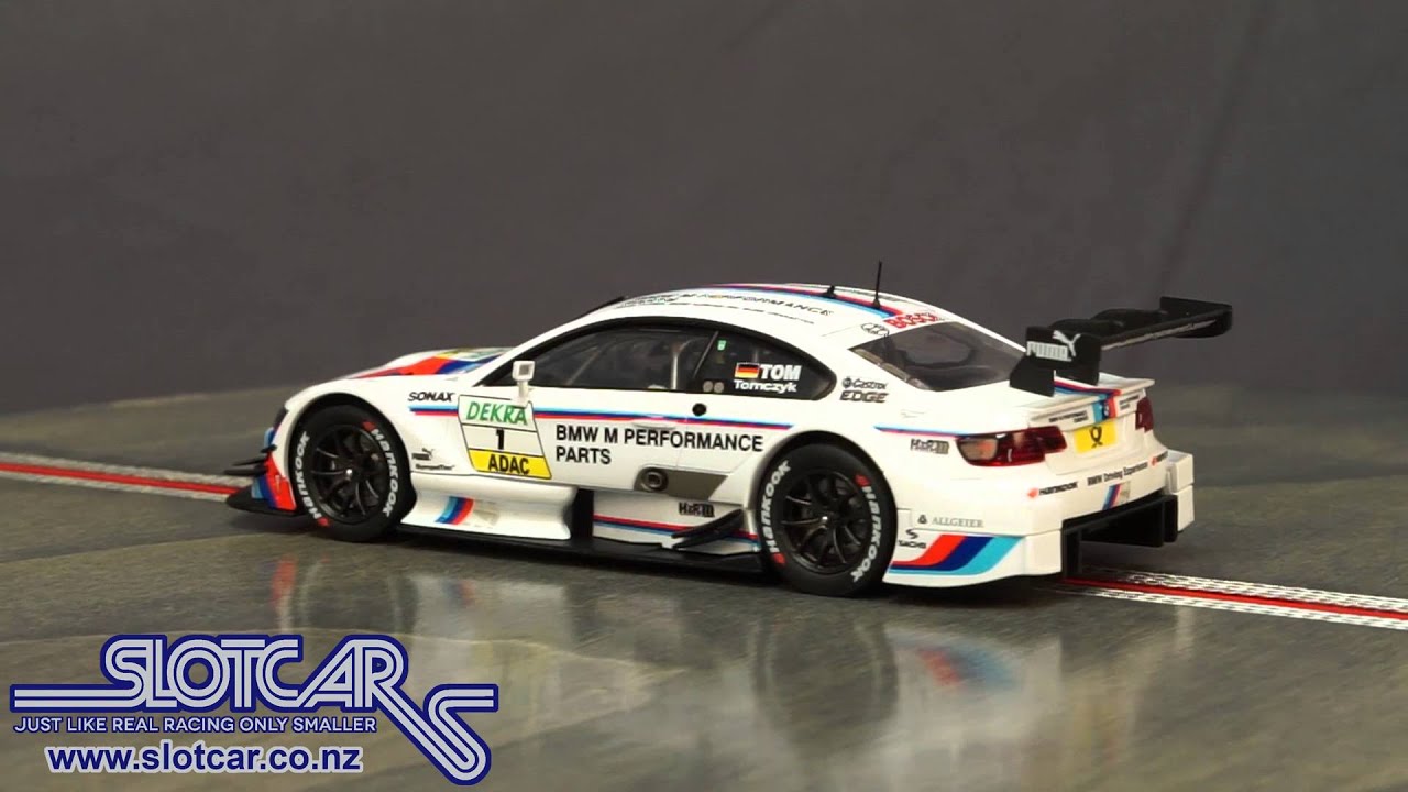 27442 Carrera Evolution Slot Car BMW M3 DTM 1 Tomczyk Slotcar - YouTube