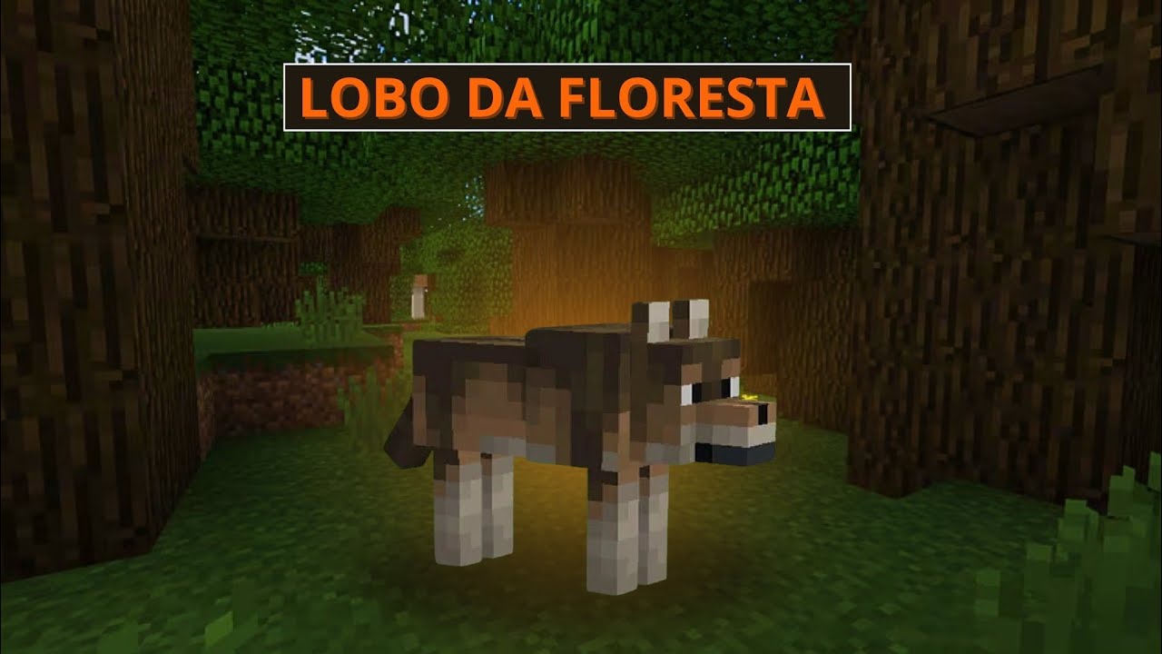 Cuidado, o novo lobo do Minecraft é altamente perigoso! (e fofo também ...