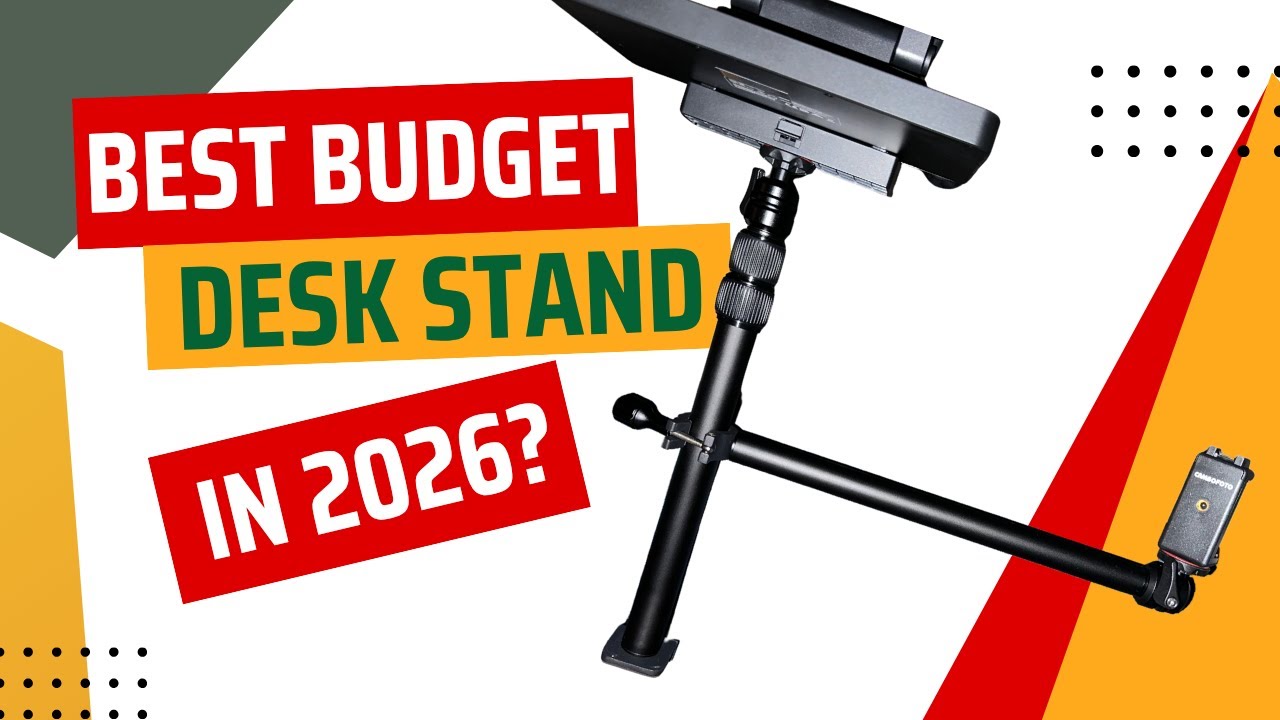 Unboxing Cambofoto Desk Stand — Best Budget Desk Stand 2026? - YouTube