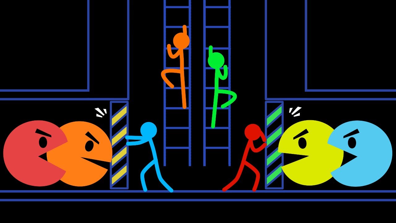 Pacman and Stickman Animation, COMPLETED EDITION - ( FAN MADE ) - YouTube