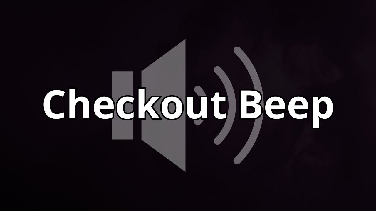 Supermarket Checkout Sounds