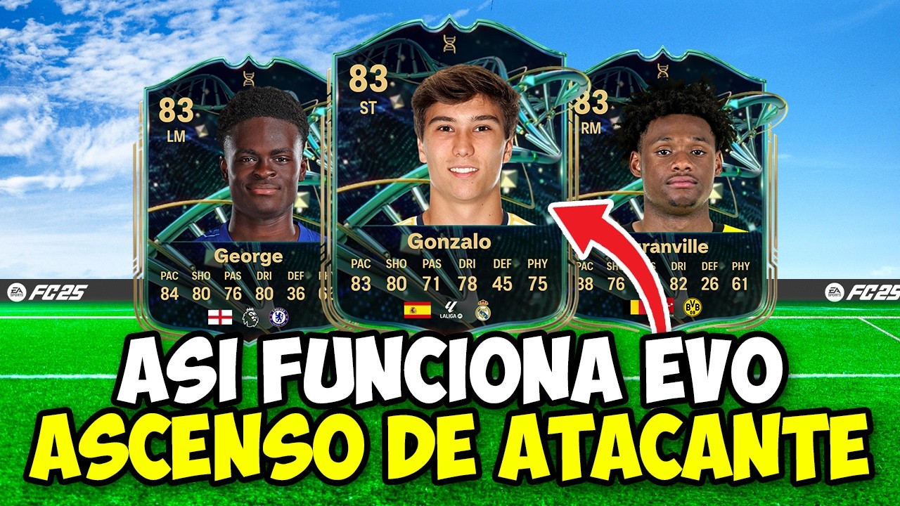 ¡Así Funciona EVO "Ascenso de Atacante" en EA FC 26! ¡Elige ESTOS ...