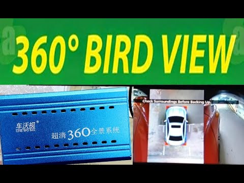 360 degree Bird eye view surround Camera installation and view - YouTube