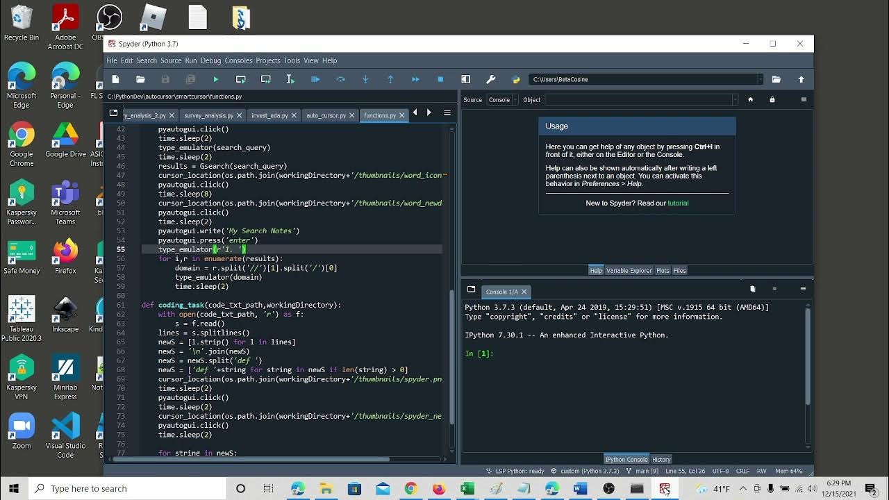 Smart Cursor Coding Task Demo - YouTube