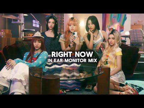 NEW JEANS-RIGHT NOW | In ear monitor mix | use headphones - YouTube