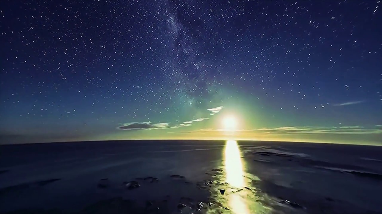 Landscape night sky Time lapse - (Sougtrack0 4K Ultra HD - YouTube