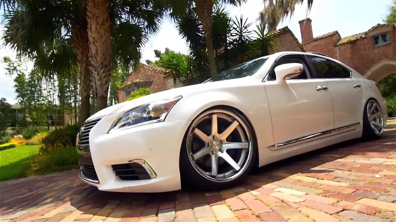 LEXUS LS460 BAGGED - YouTube