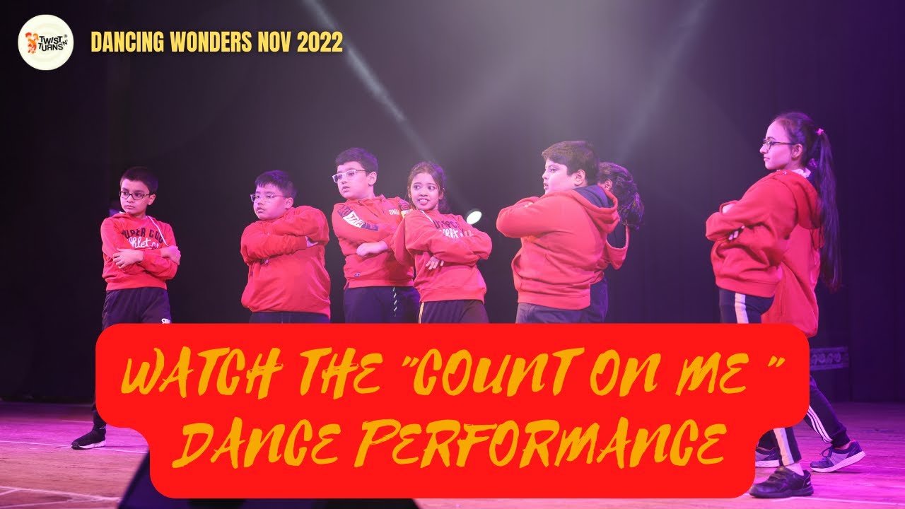 Watch the "Count on me" dance performance by India's youngest dancer ...