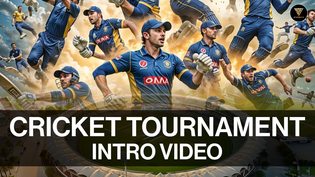 CRICKET TOURNAMENT INTRO VIDEO - YouTube