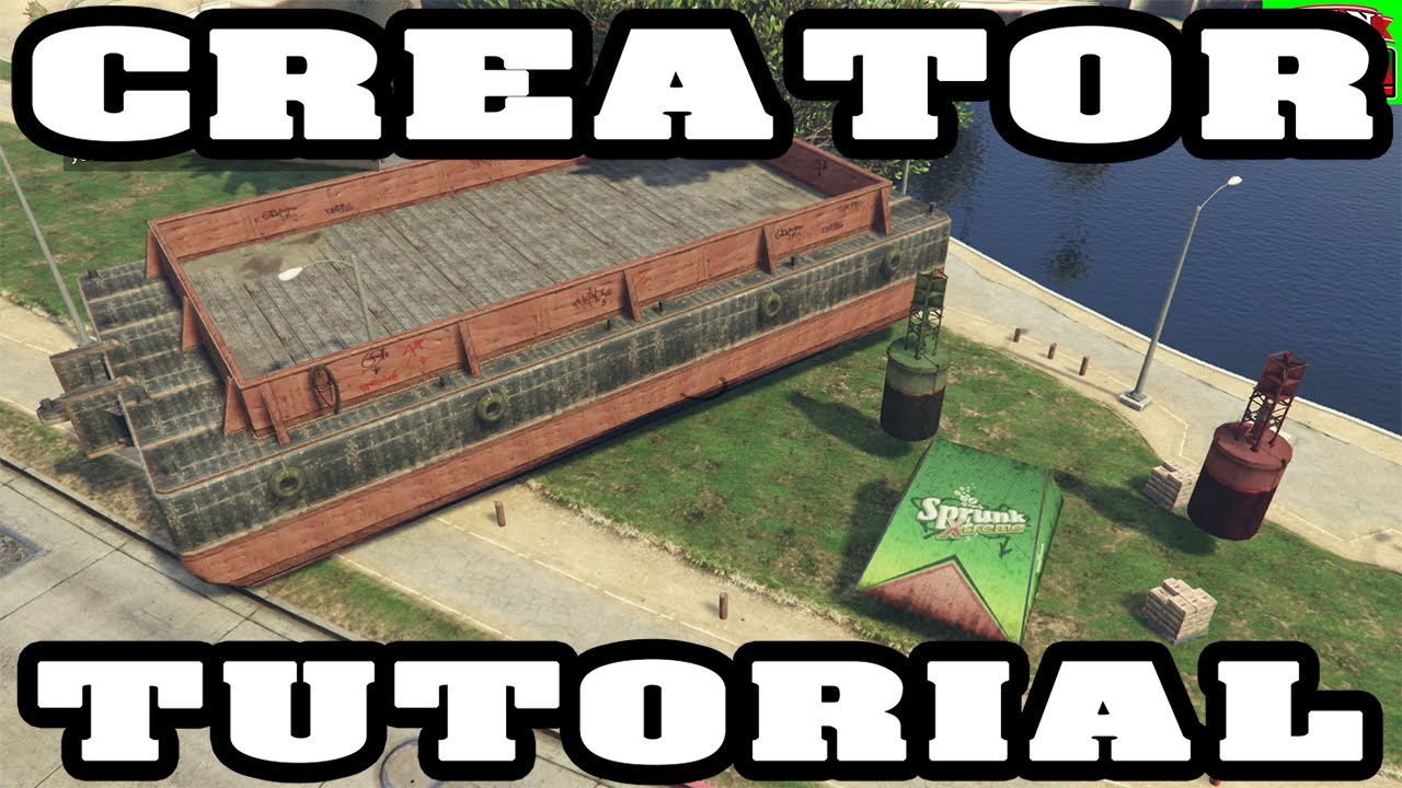GTA V - Creator Tutorial - WATER PROPS ON LAND & TURN ANY PROP INTO A ...