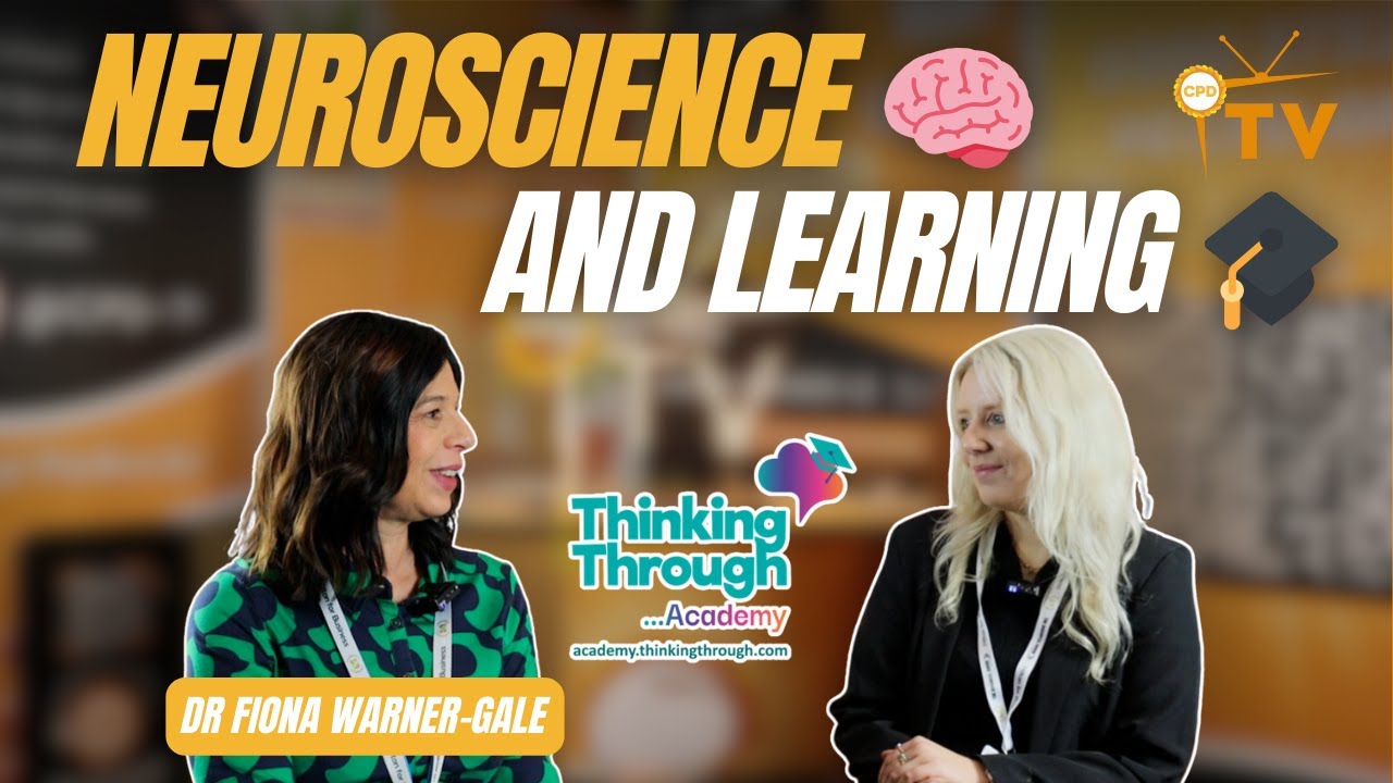 The Neuroscience of Learning 🧠 | with Dr Fiona Warner-Gale - YouTube