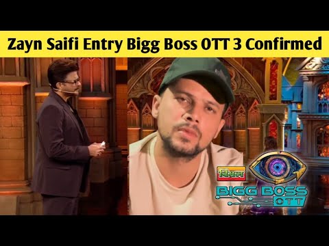 Zayn Saifi Entry Bigg boss OTT 3 Confirmed | Zain Saifi Confirmed Entry ...