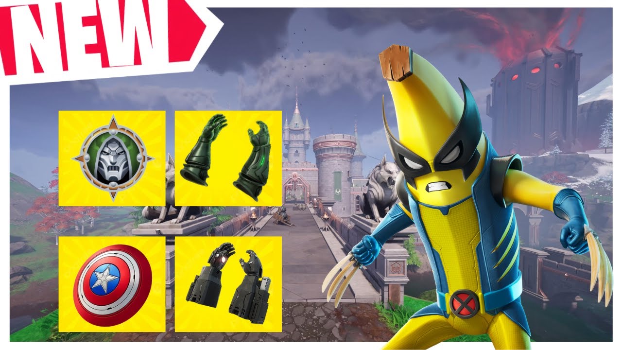 Testing the new Marvel Weapons in Fortnite - YouTube