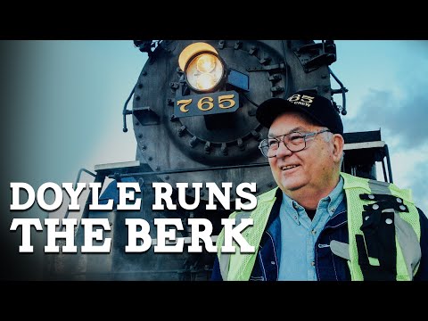 Doyle McCormack at the throttle of Nickel Plate Road 765