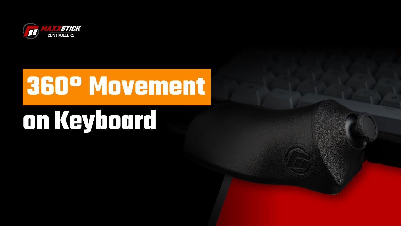 Joystick Movement for Keyboard Players with the MaxxStick Ergo Pro ...