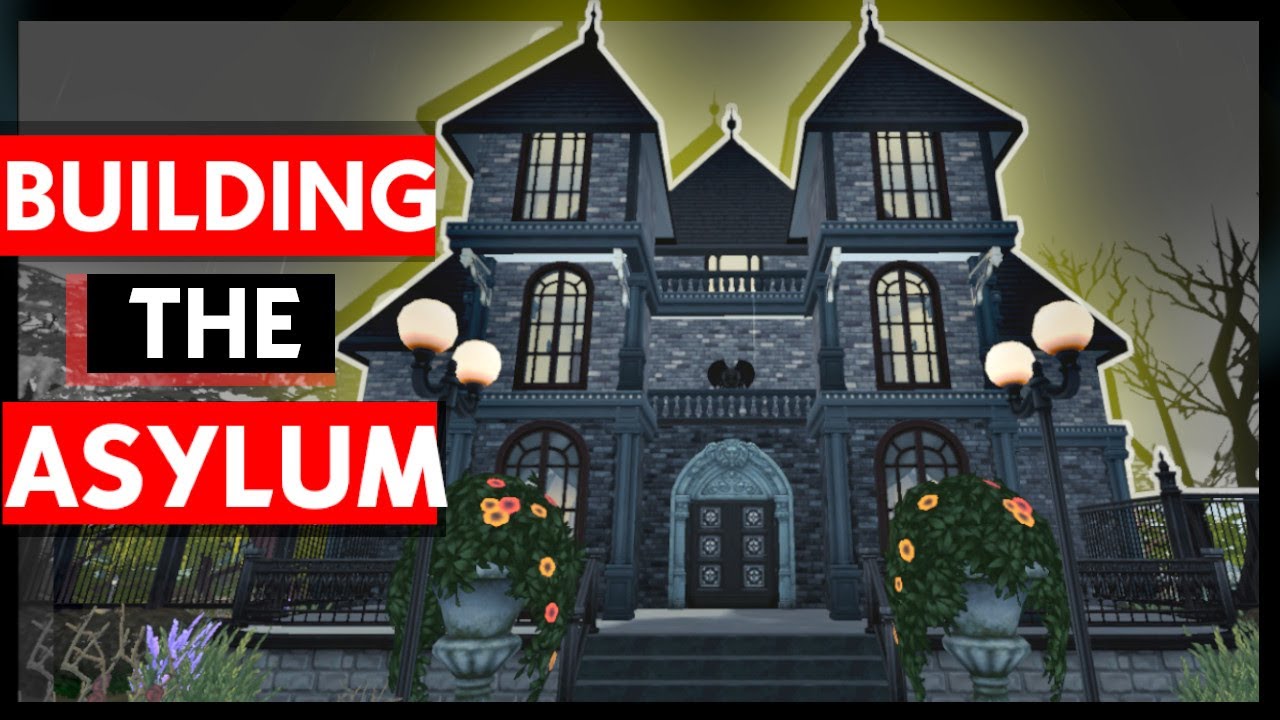 Building The Asylum|| The Asylum Challenge|| The Sims 4 - YouTube