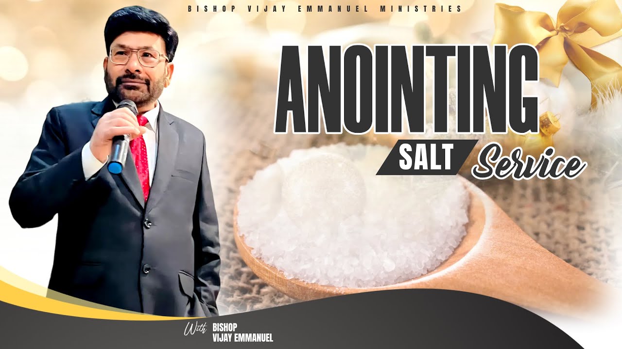 TODAY ANOINTING SALT SERVICE LIVE🔥| #jesuslovesyou | #wordofgod - YouTube