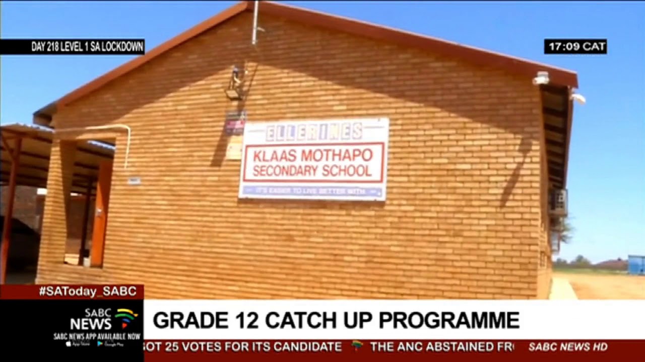 Grade 12 learners at a Limpopo school start a catch-up programme - YouTube