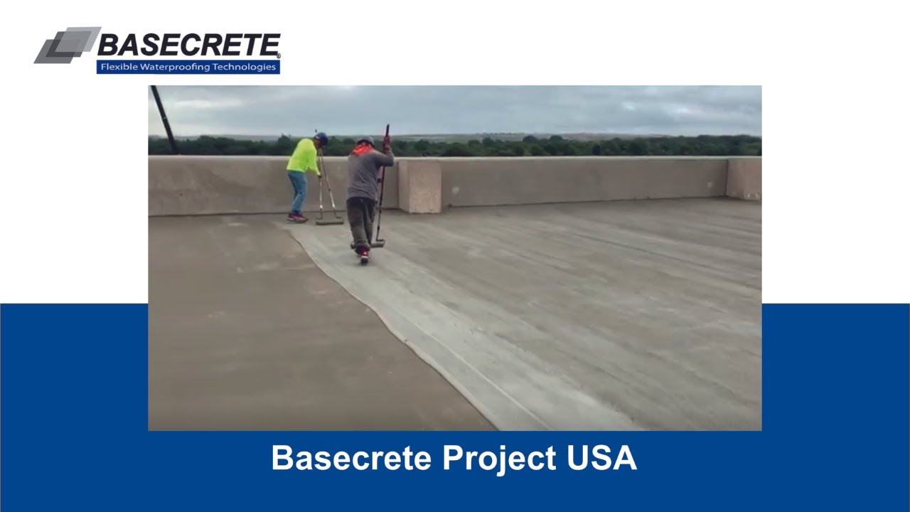 Basecrete Project / Waterproof Bondcoat - YouTube