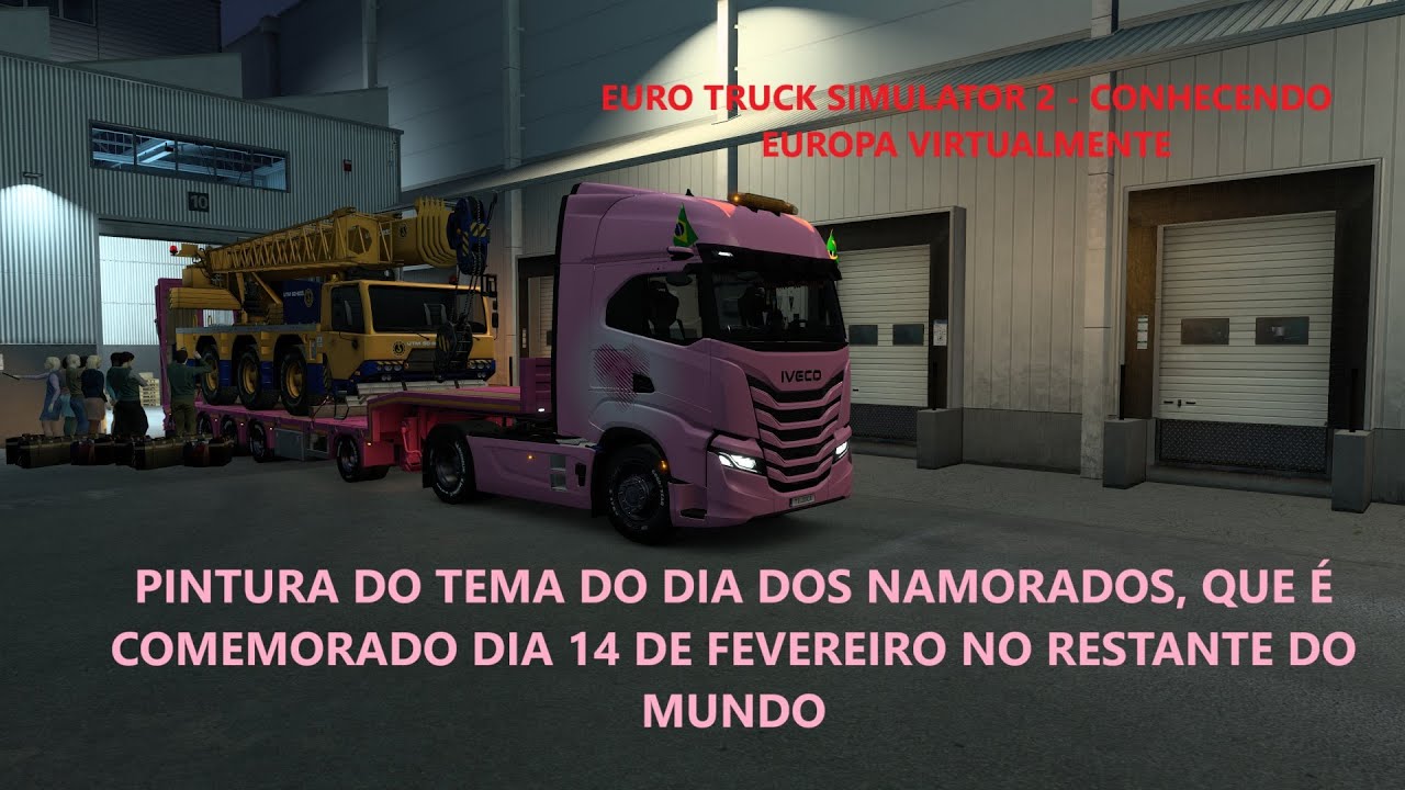 EURO TRUCK SIMULATOR 2 - CONHECENDO EUROPA VIRTUALMENTE - YouTube