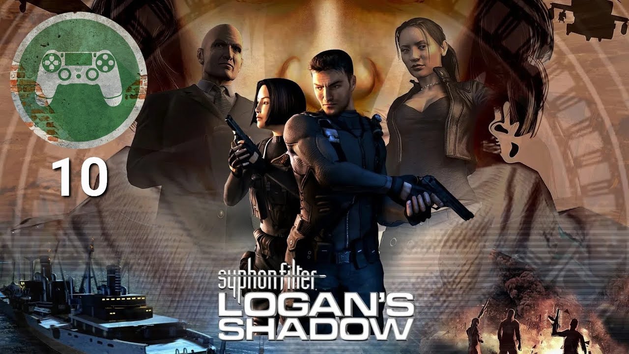 Syphon Filter: Logan's Shadow (psp) прохождение - серия 10. - YouTube