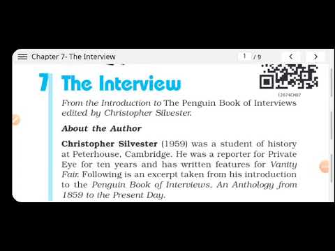 Class 12 |English || Ch 7:THE INTERVIEW (Part 1) - YouTube