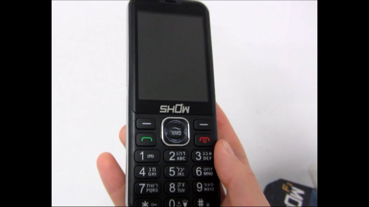 סקירה לטלפון אנדרואיד מקשים SHOW F2 - YouTube