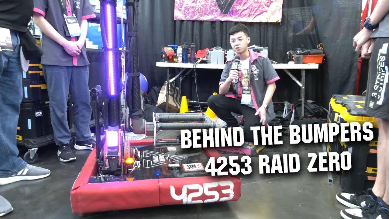 Behind the Bumpers | 4253 Raid Zero | Charged Up Robot - YouTube