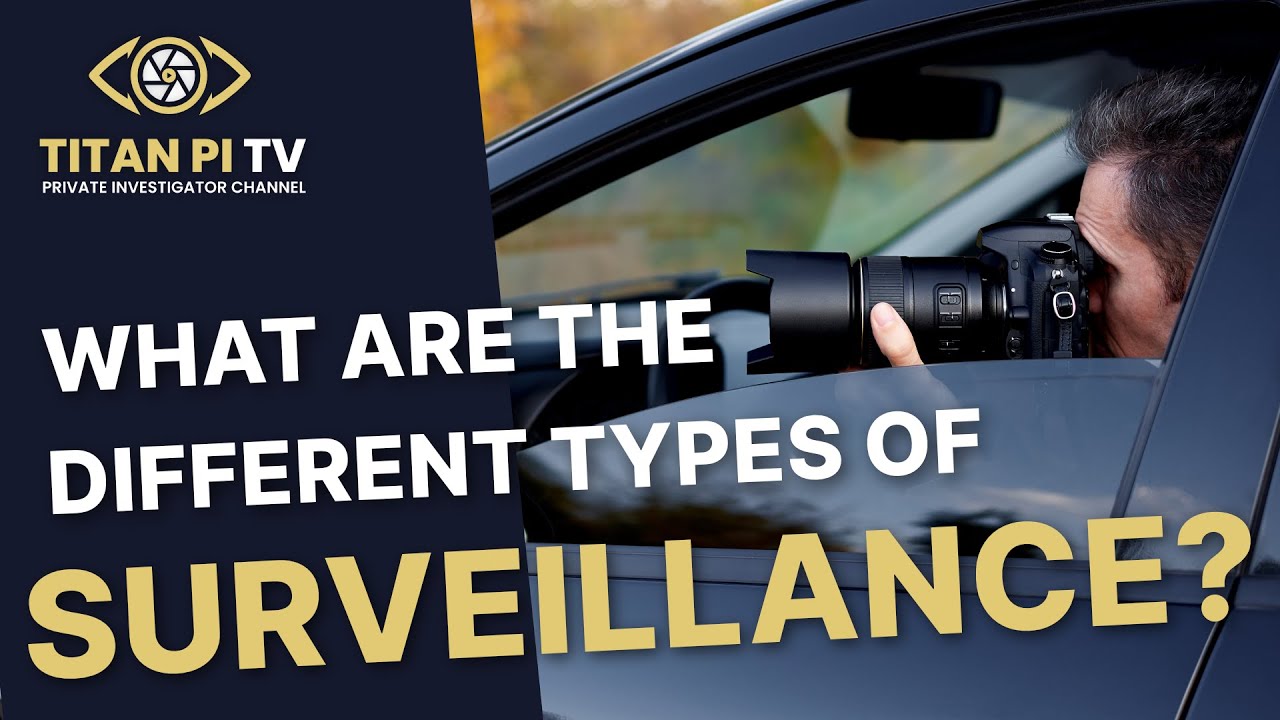 What are the different types of surveillance? - YouTube