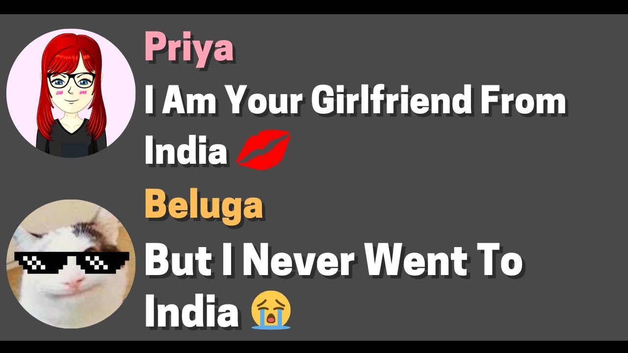 When Beluga Meets His Indian Girlfriend.. (93.5 % Romantic) - YouTube