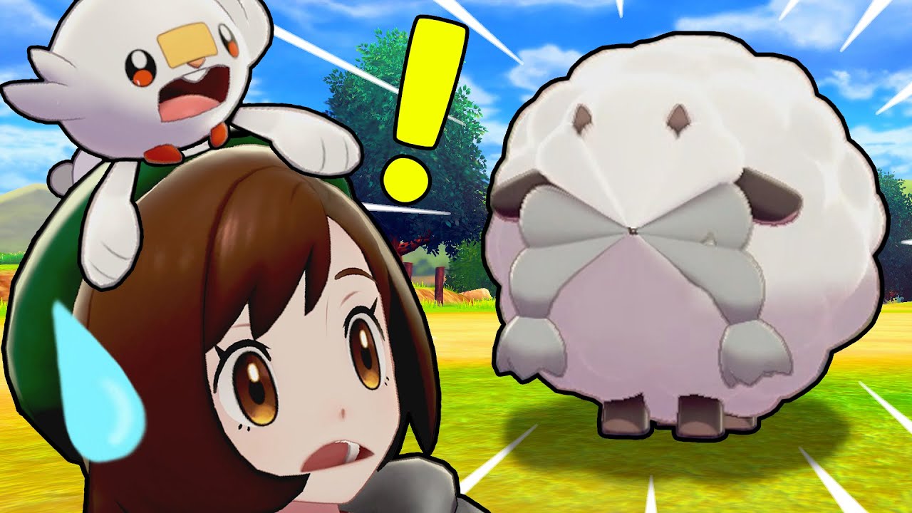 WHAT HAPPENED TO THIS WOOLOO'S FACE?! (Pokemon Sword And Shield Funny ...